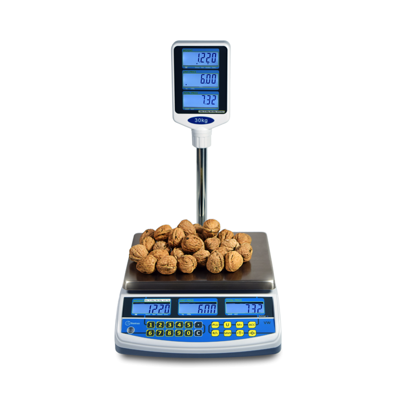 Balance Poids Prix avec colonne, max. 30 kg