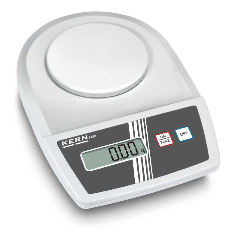 Balance de précision KERN EMB V, portée max.2 kg.